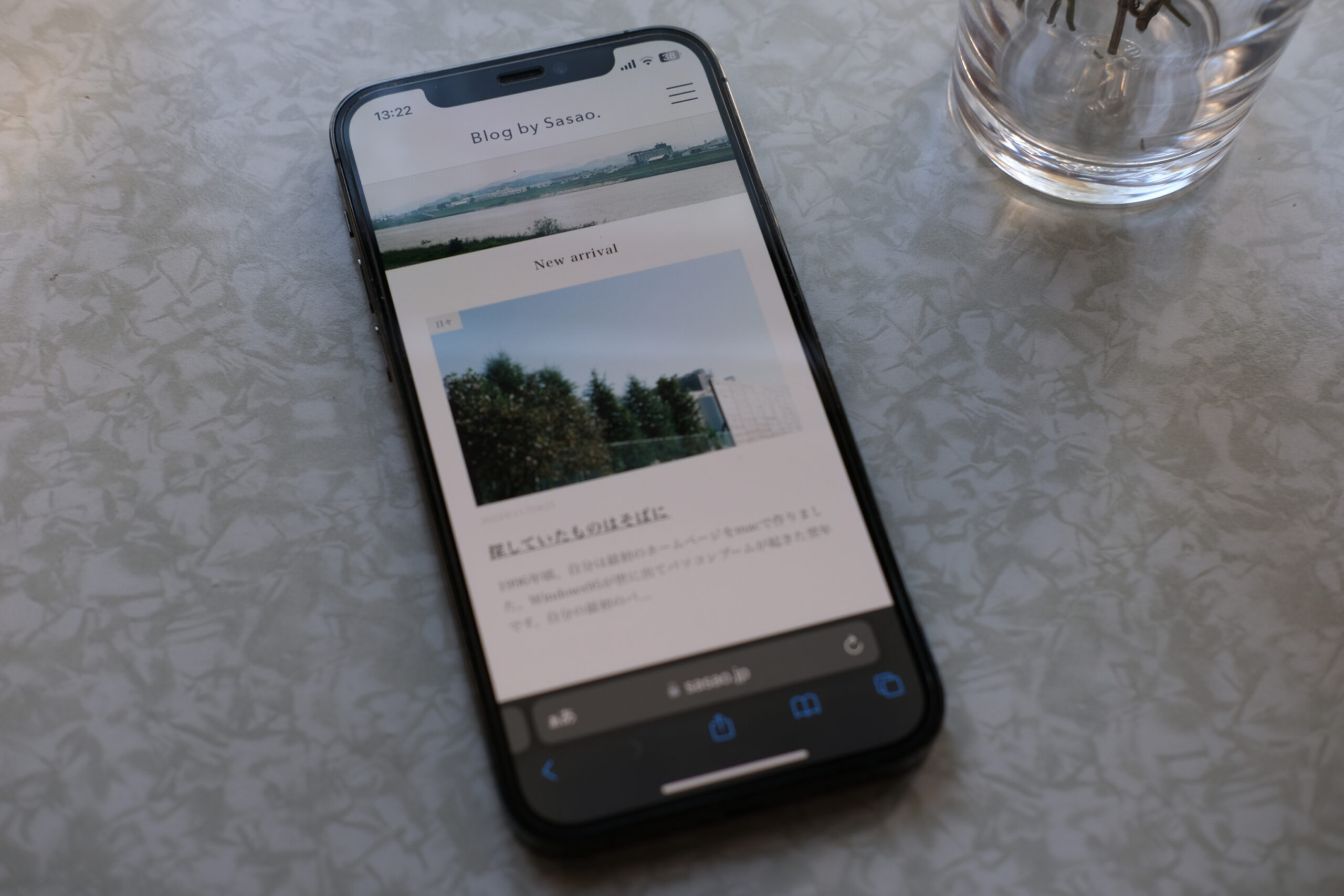 Blogに向かって記事を書く尊い時間 | Blog by Sasao.